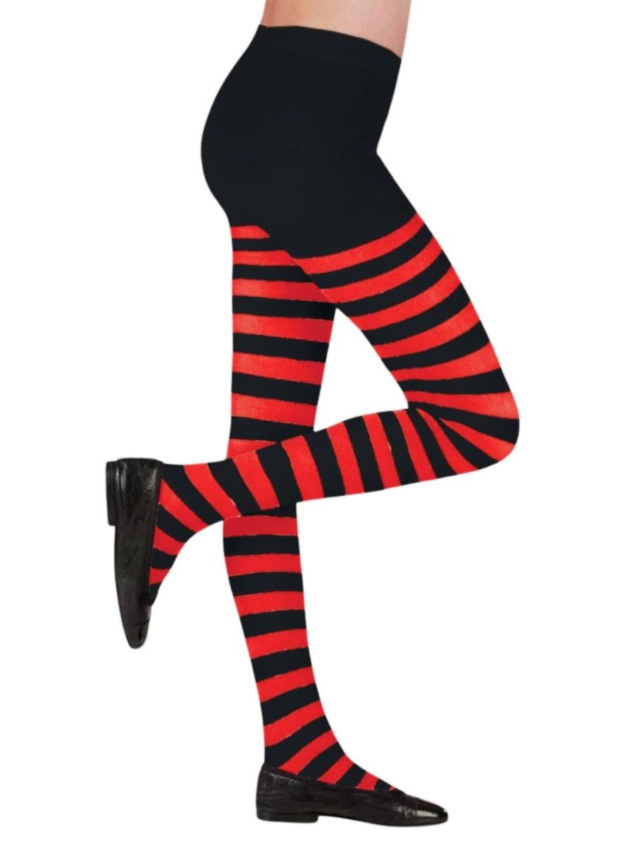 Trapézia - Moda Alternativa - Meia Calça Listrada Freddy